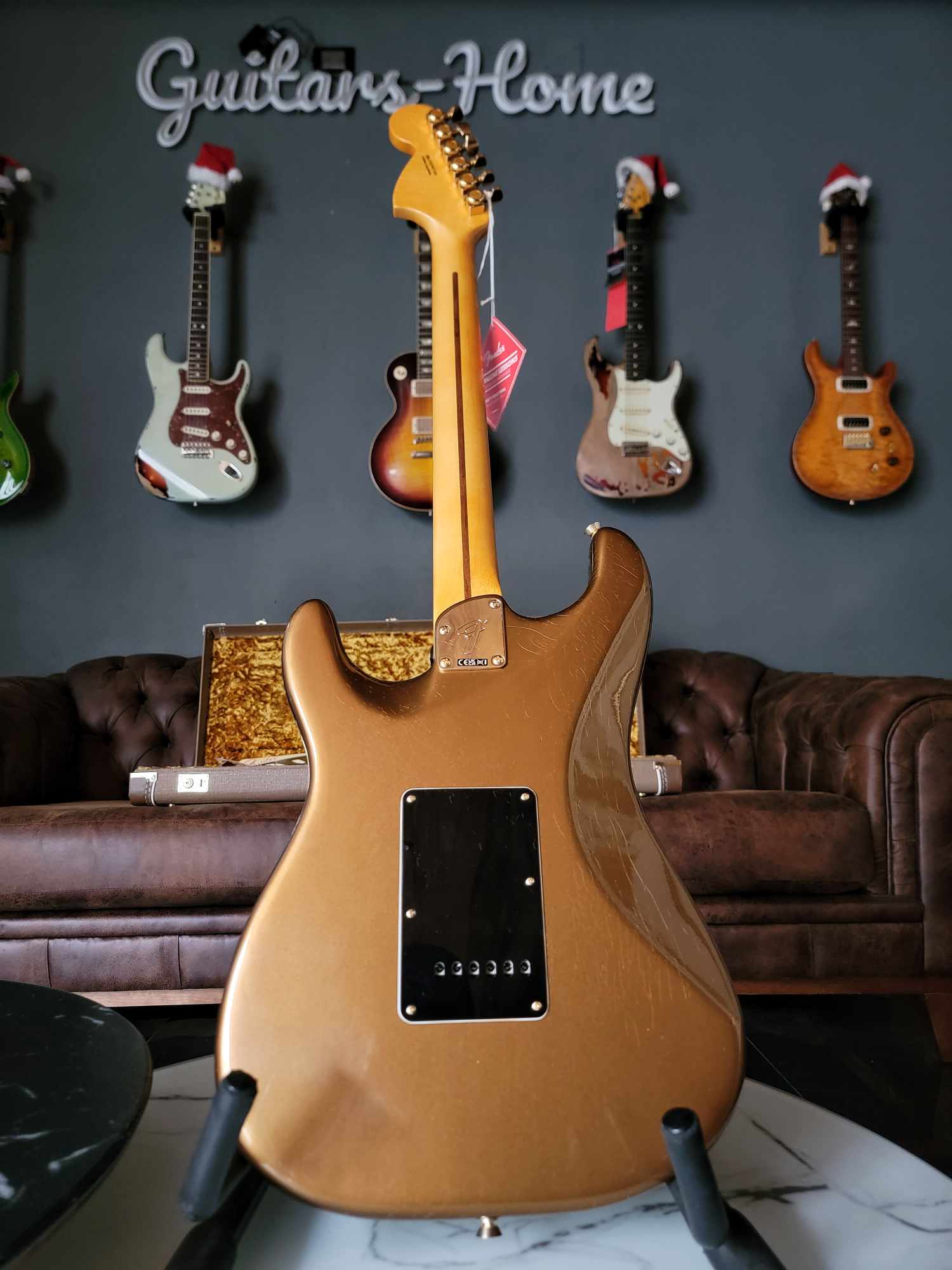 Fender Stratocaster Bruno Mars Signature 2023 - Mars Mocha - Guitars Home